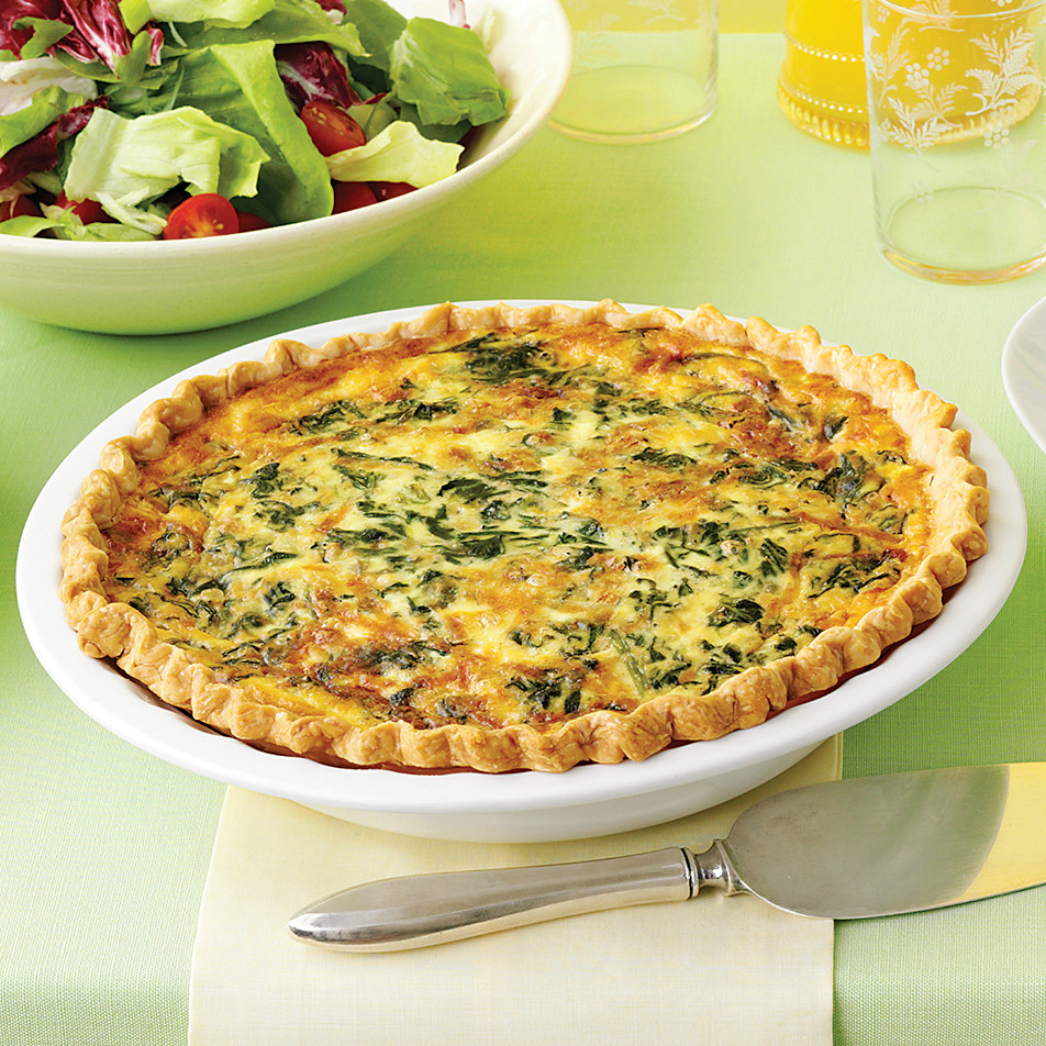 Spinach and Gruyere Quiches Recipe | Martha Stewart Spinach and Gruyere Quiches Recipe | Martha Stewart