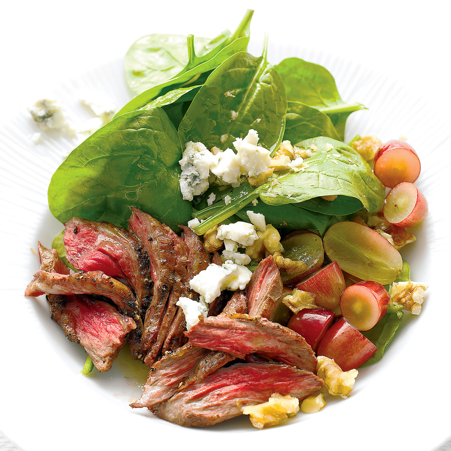 Steak Salad With Spinach Recipe Martha Stewart