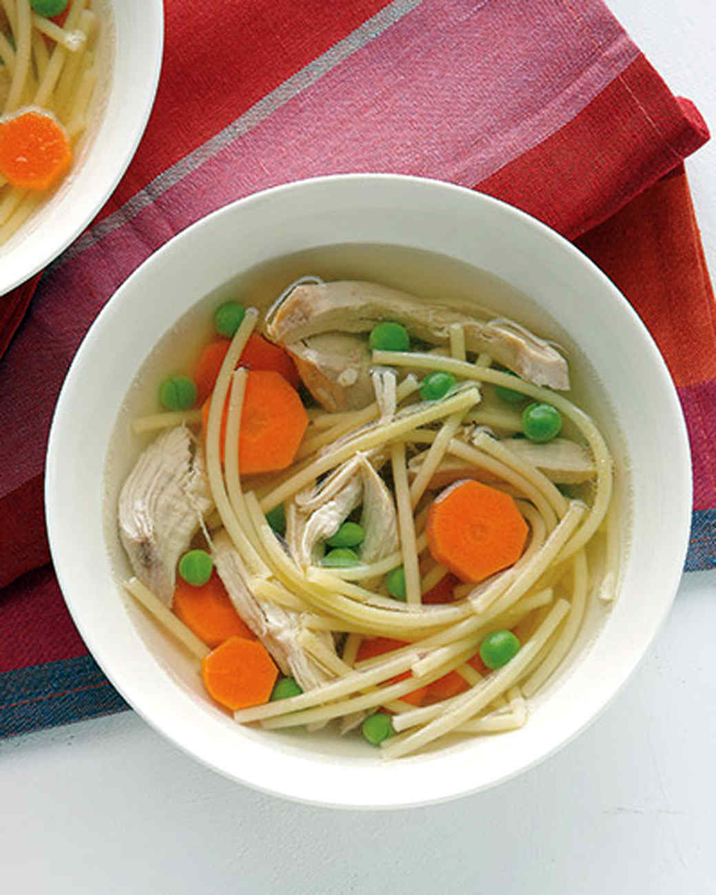 Six Ingredient Chicken Noodle Soup Recipe Martha Stewart