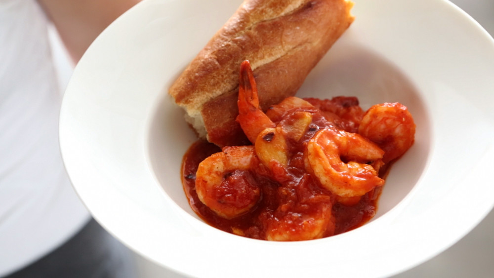 Video Sarahs Spicy Shrimp Martha Stewart