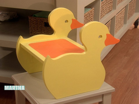 Video: Duck Step Stool | Martha Stewart