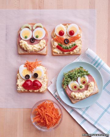 Open Face Sandwiches Recipe | Martha Stewart