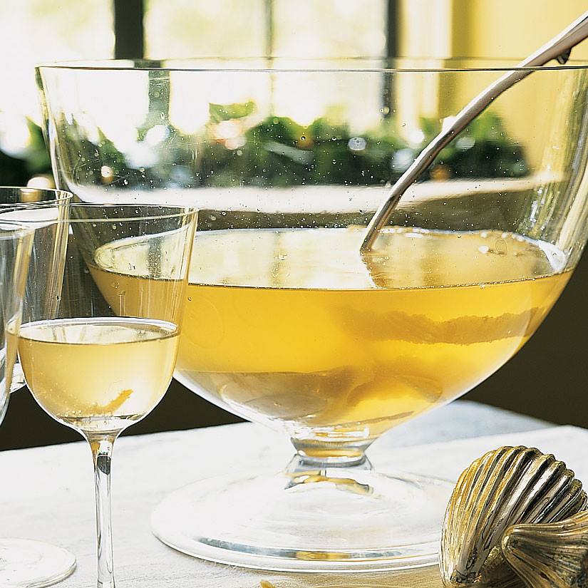 Lemon Drop Champagne Punch