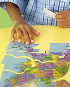 Geographic Puzzle | Martha Stewart