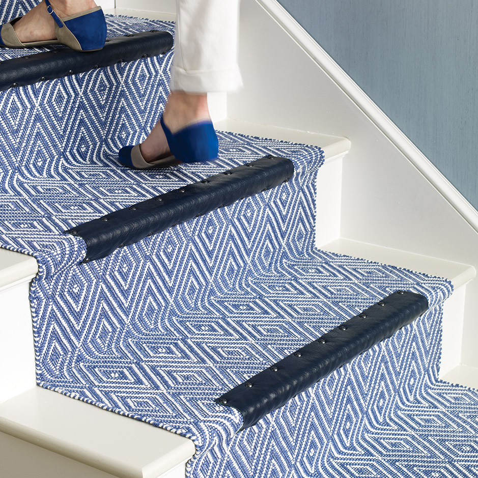 Leather Stair Edging | Martha Stewart