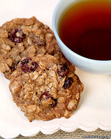 Chewy Cherry-Oatmeal Cookies Recipe & Video | Martha Stewart