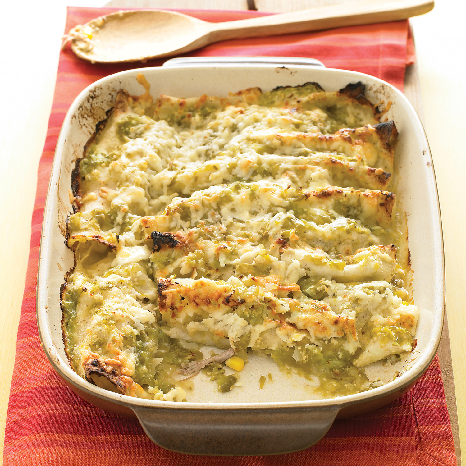 Pork Enchiladas With Green Sauce