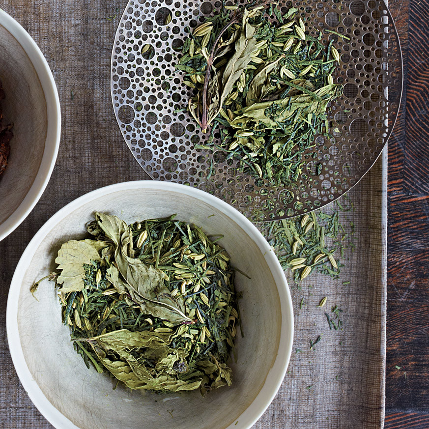 Fennel-Mint Green Mix