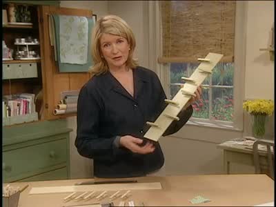 Video: How to Create a Clothespin Memo Rack | Martha Stewart