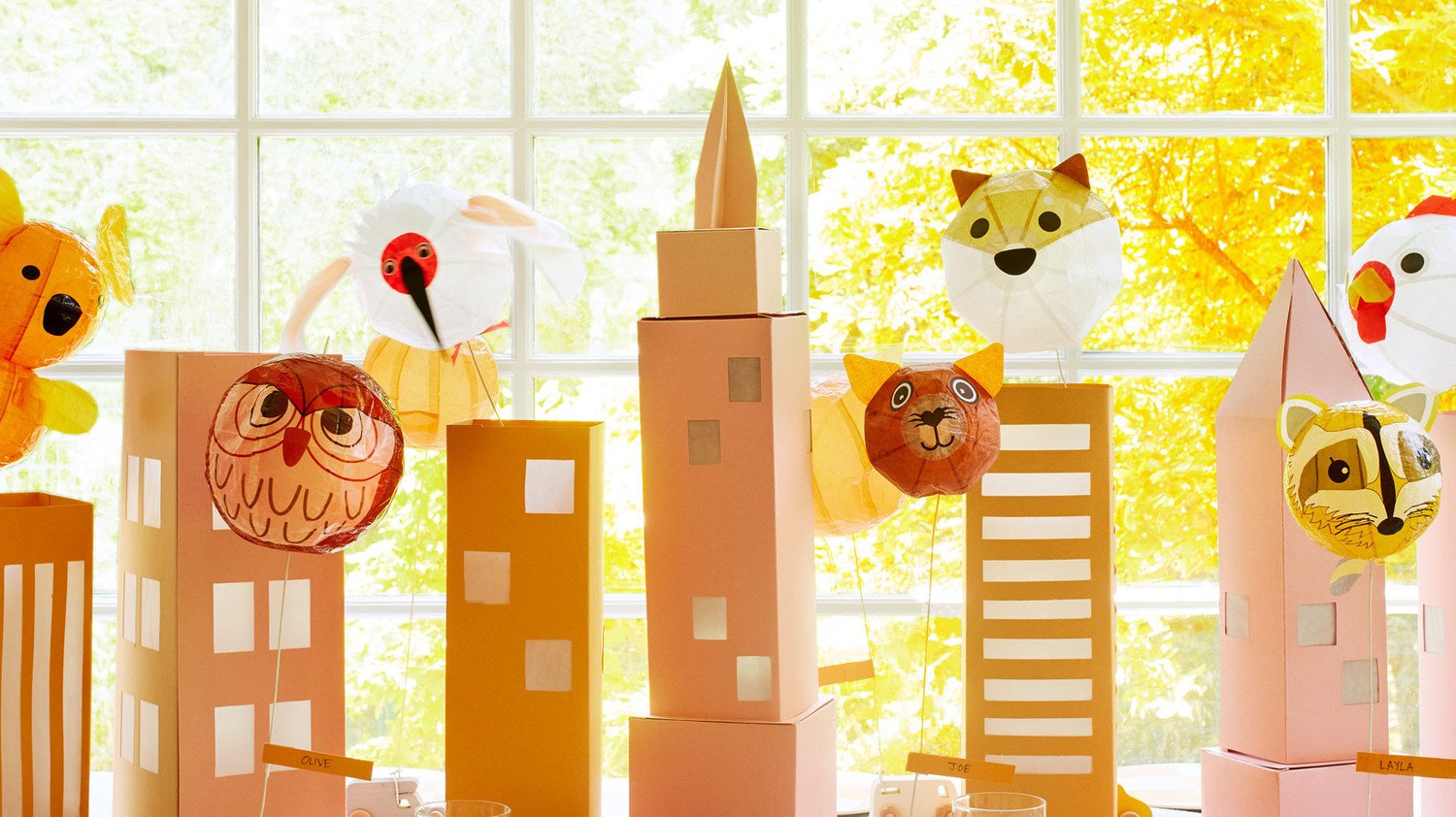 Cityscape Centerpiece | Martha Stewart