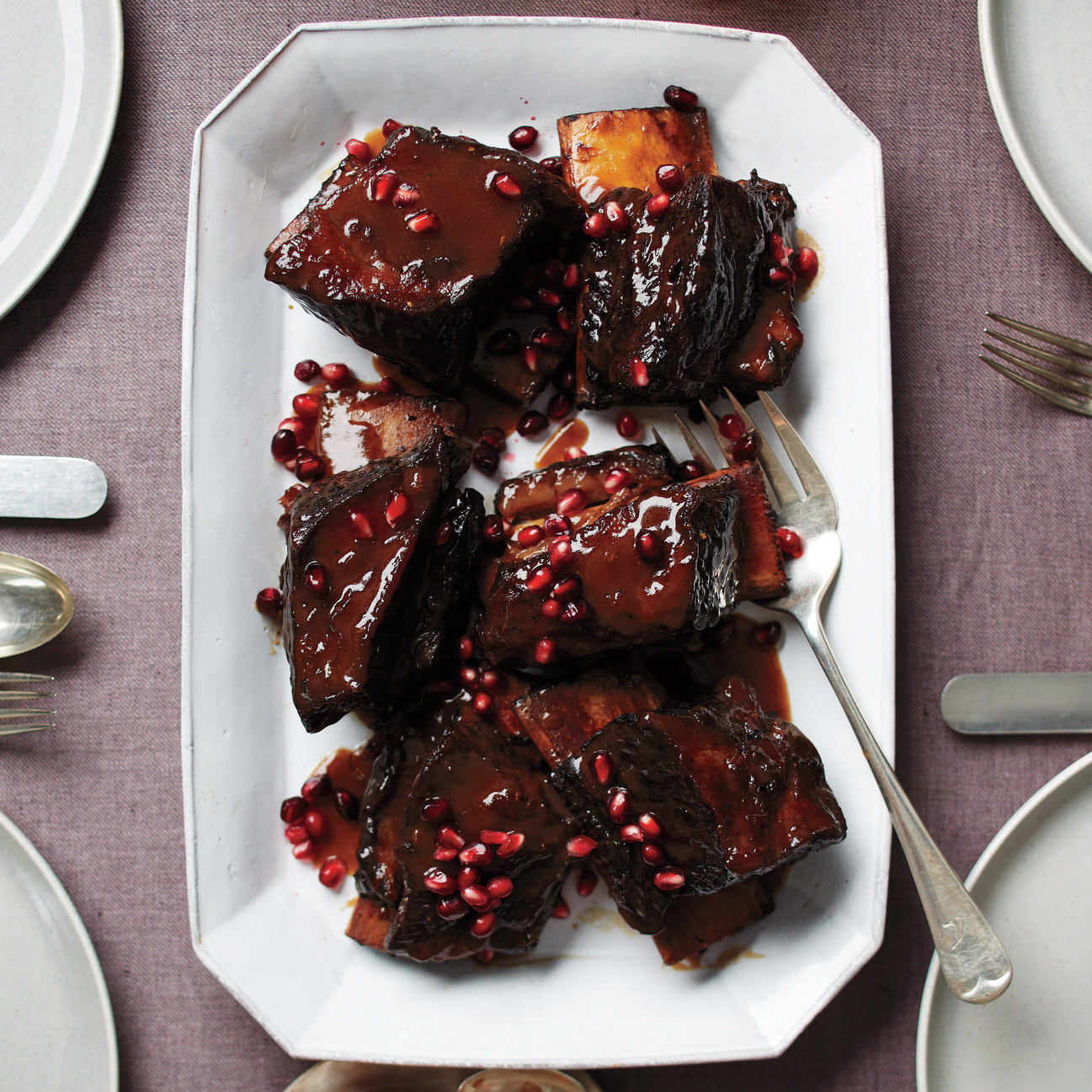 Pomegranate-Braised Short Ribs