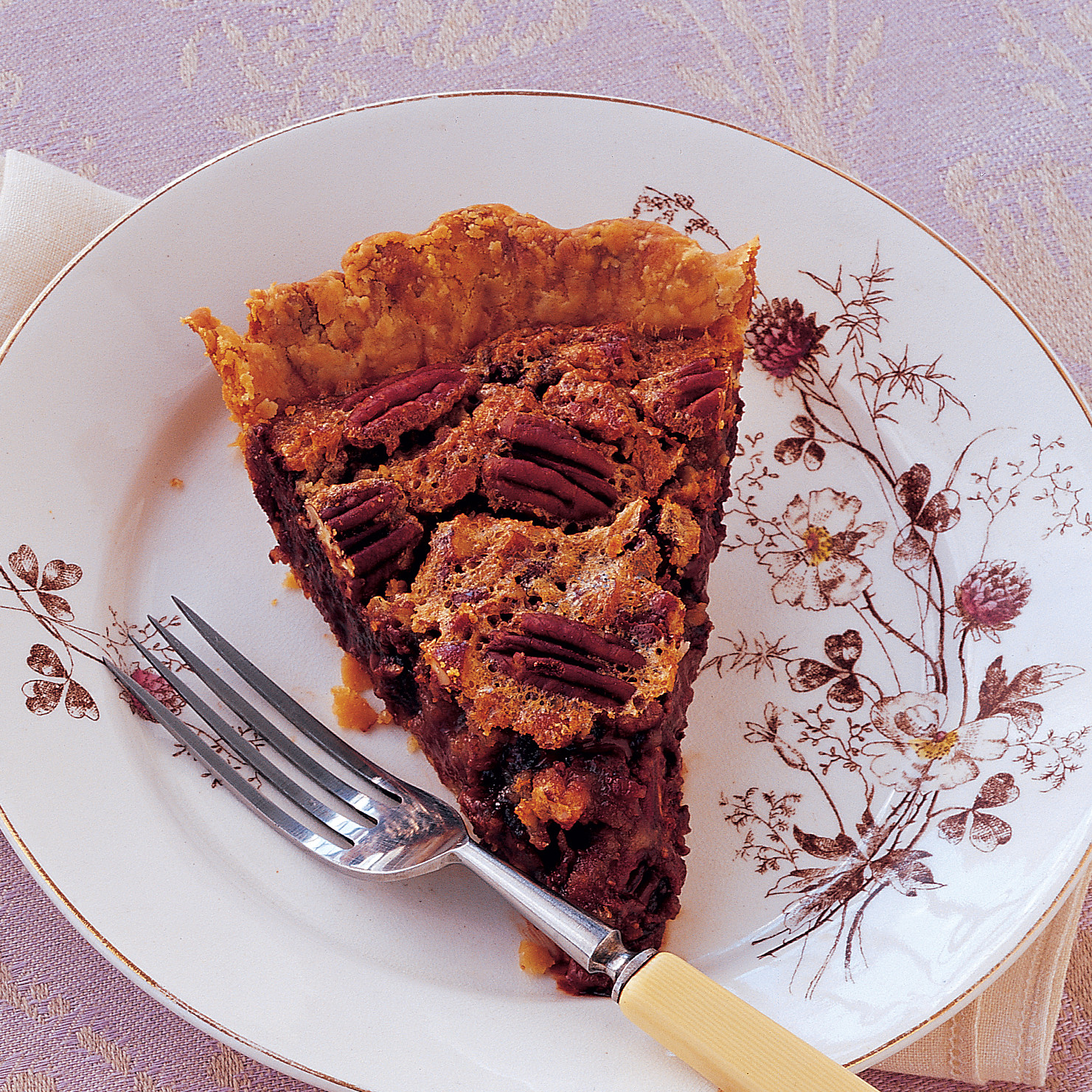 Chocolate Bourbon Pecan Pie
