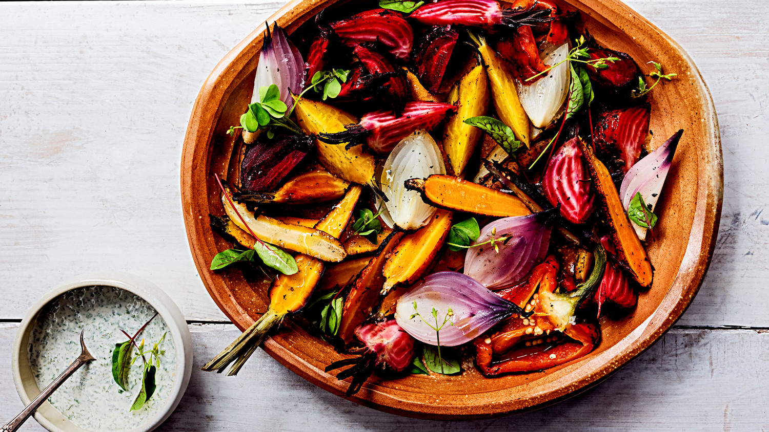 Coal-Roasted Vegetables