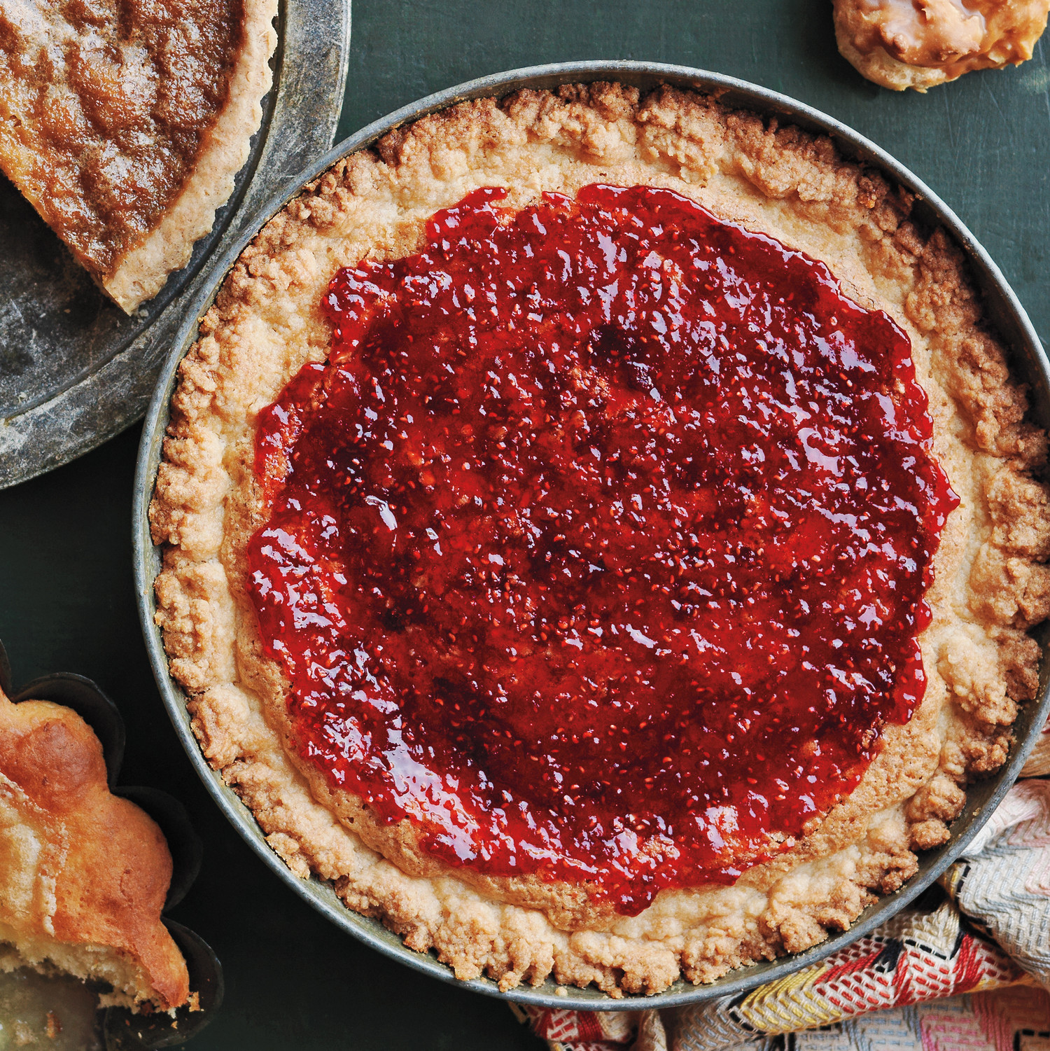 Raspberry-Marzipan Tart