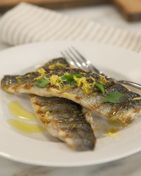 Whole Roasted Sea Bass Recipe & Video | Martha Stewart