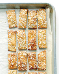 Halloween Blue Cheese Crackers Recipe & Video | Martha Stewart