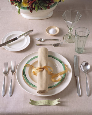 5 Creative, Nontraditional Table-Setting Ideas | Martha Stewart