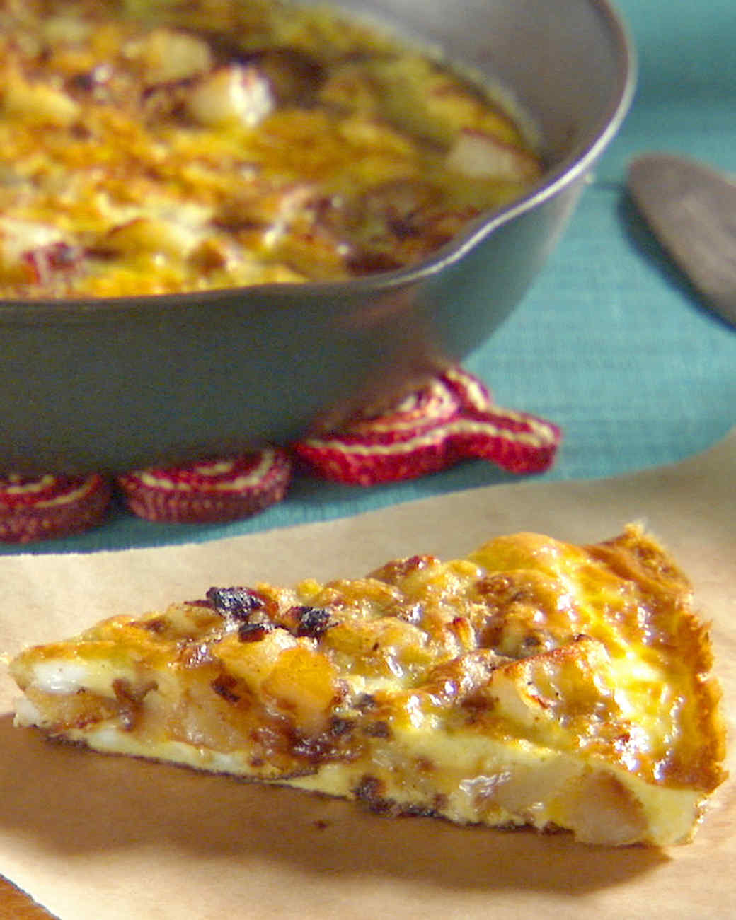 Spanish Frittata Recipe & Video | Martha Stewart