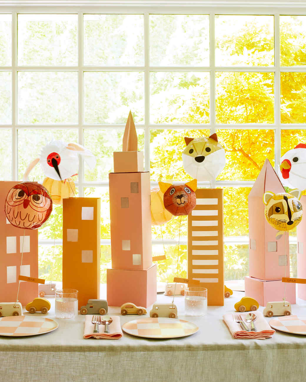 Cityscape Centerpiece | Martha Stewart
