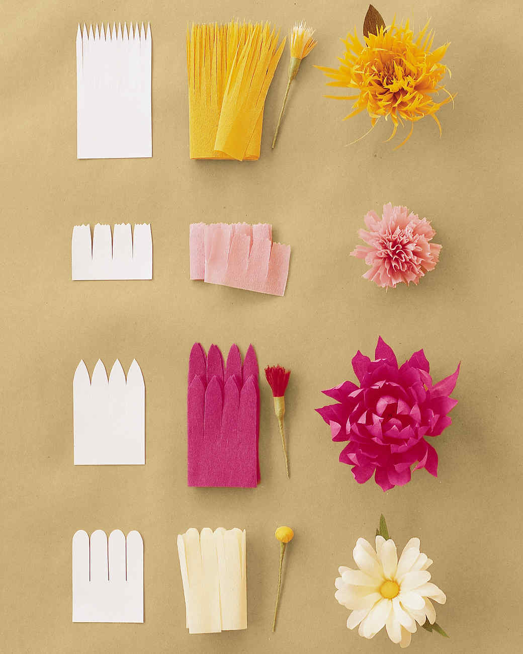 How To Make Crepe Paper Flowers Martha Stewart How To Make Crepe Paper Flowers Martha Stewart
